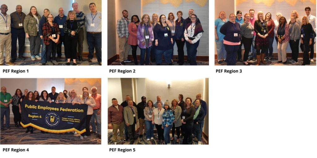 PEF Regions 1-5 leaders hone their skills - PEF Communicator